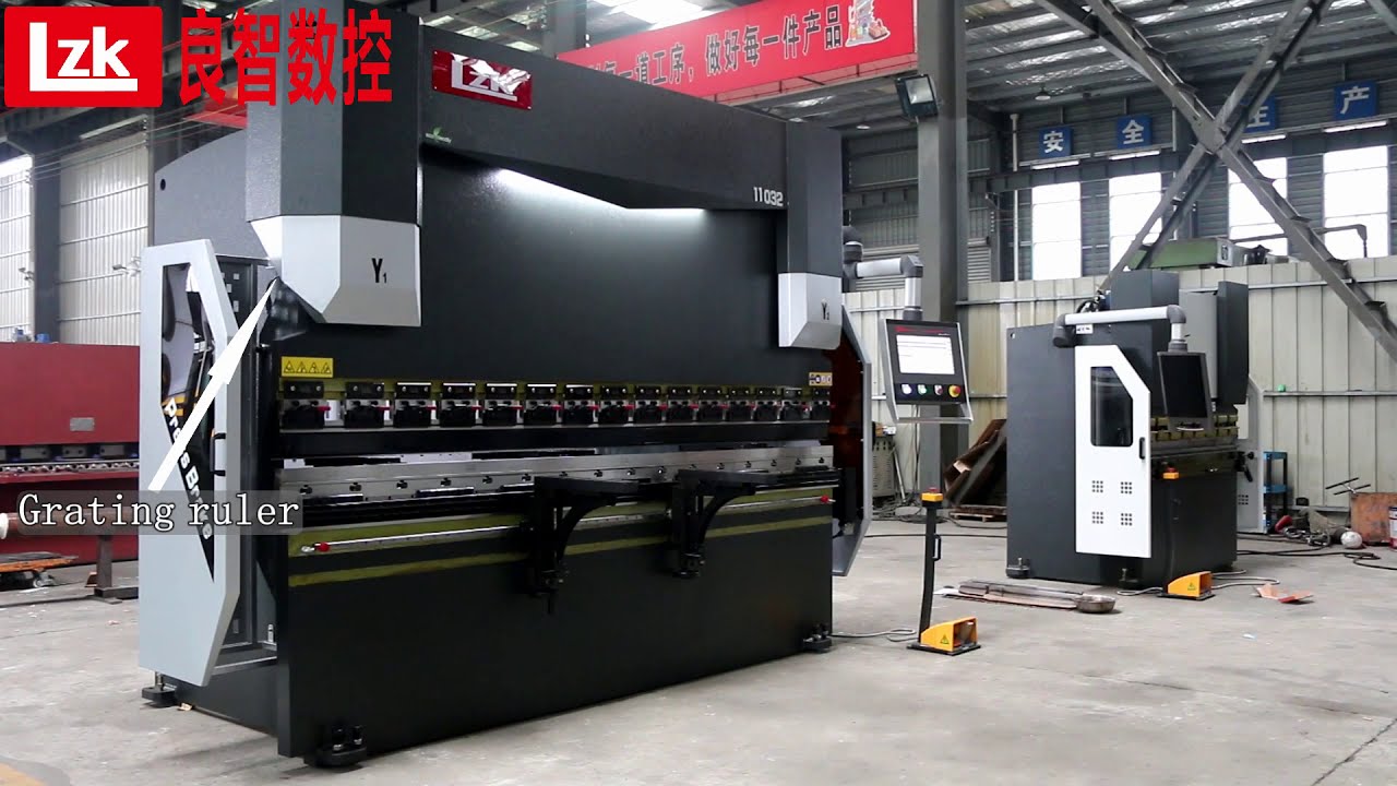 LZK brand SPB series Servo Electro-hydraulic CNC press brake with ESA ...