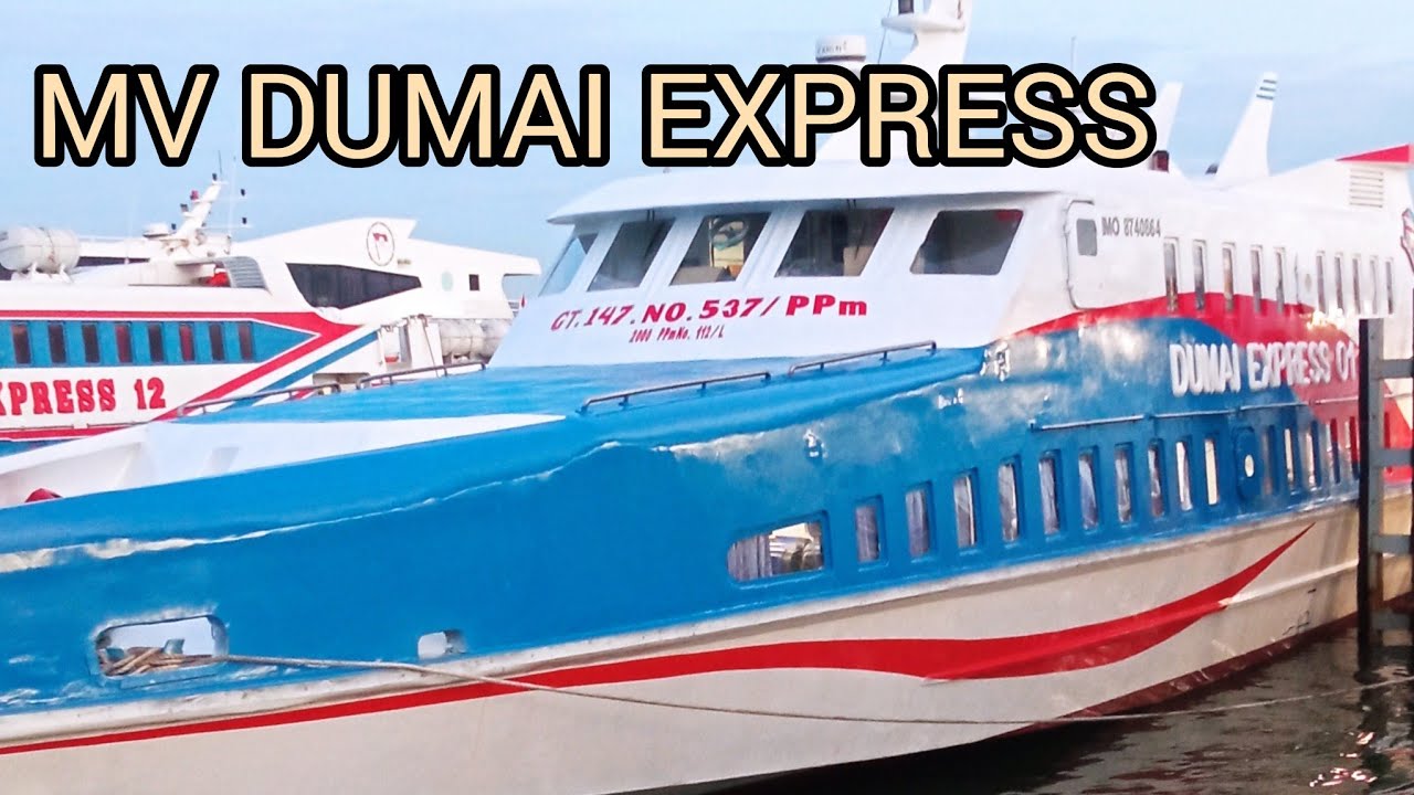 ke batam naik dumai express kapal fery yang nyaman.. - YouTube