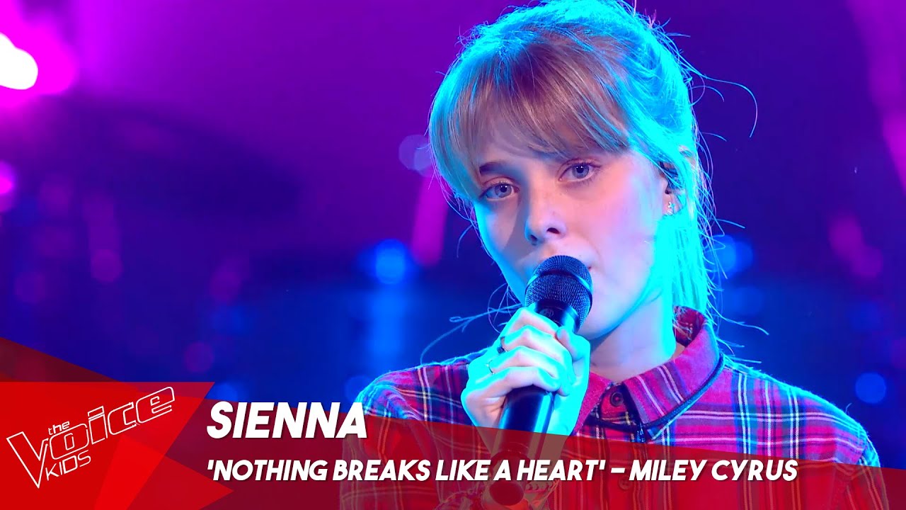 Sienna - 'Nothing breaks like a heart' | Sing Off | The Voice Kids ...