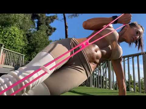 Resistance Side Plank Bicep