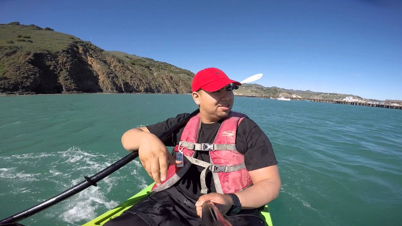 Avila beach kayaking 02/21/16 - YouTube