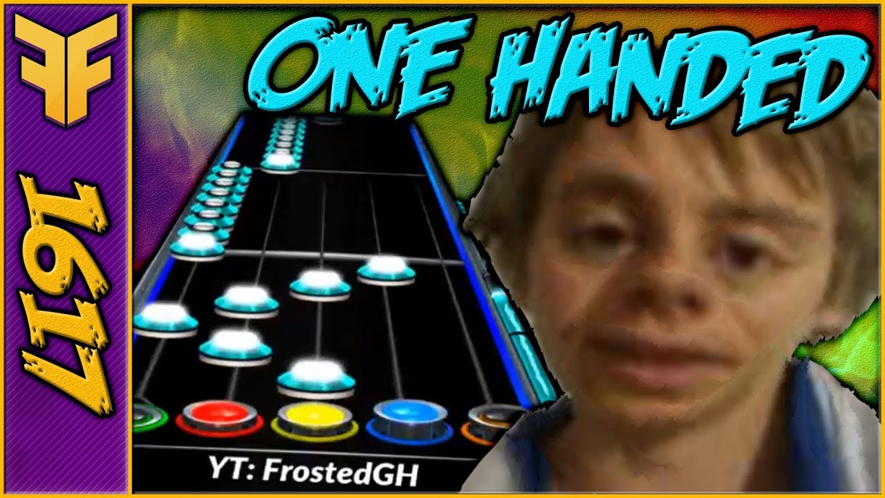 A Very Quick 1617 Notes ~ ONE HANDED 100% FC!! [Clone Hero] - YouTube