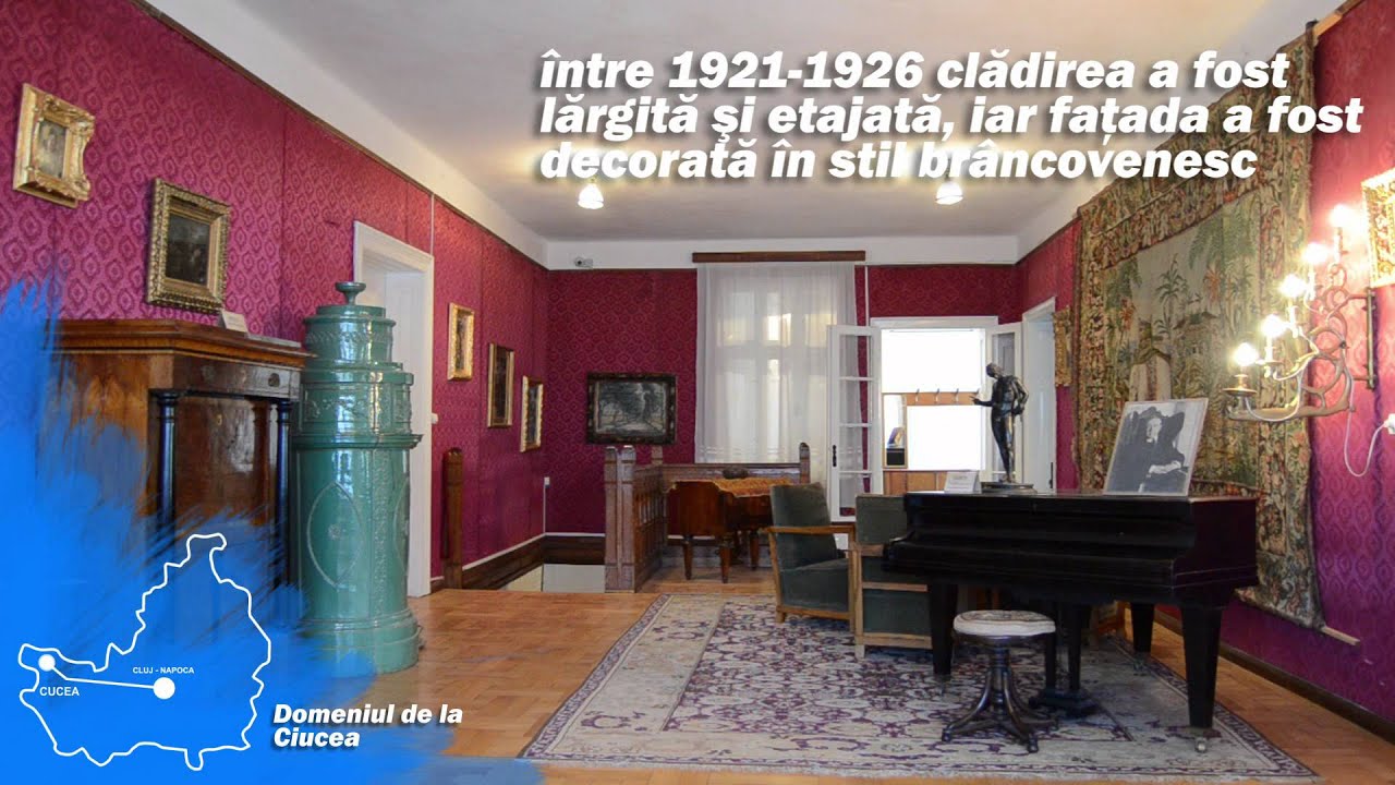 Muzeul memorial Octavian Goga din Ciucea - YouTube