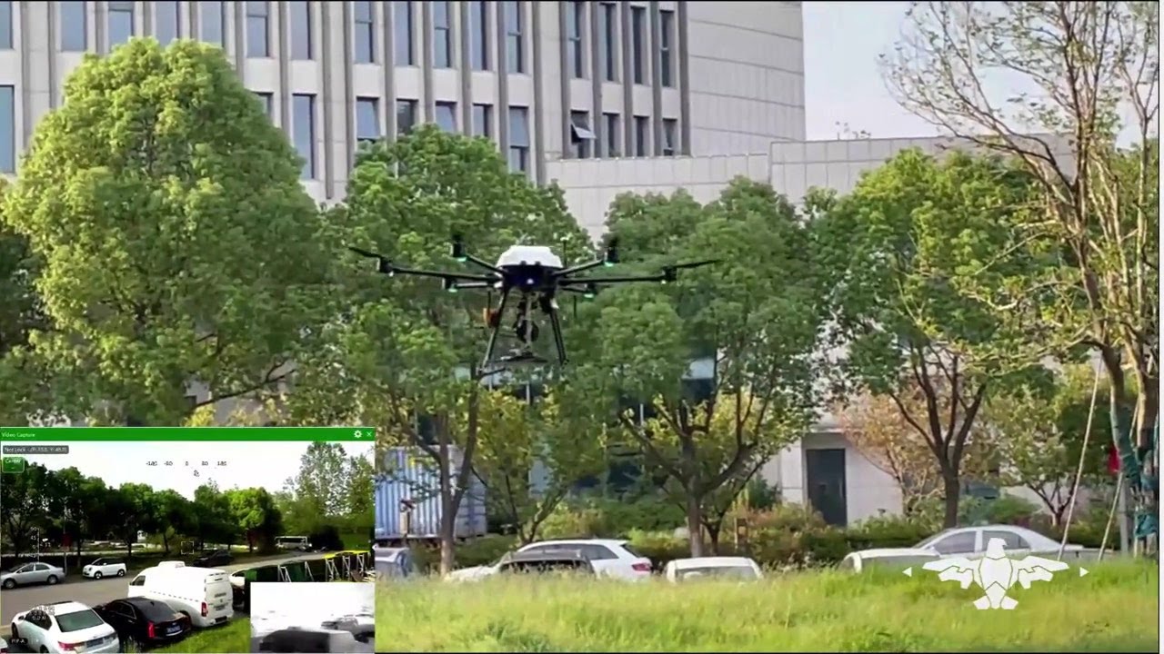 Digital Eagle SK62PRO UAV detects metal underground - YouTube