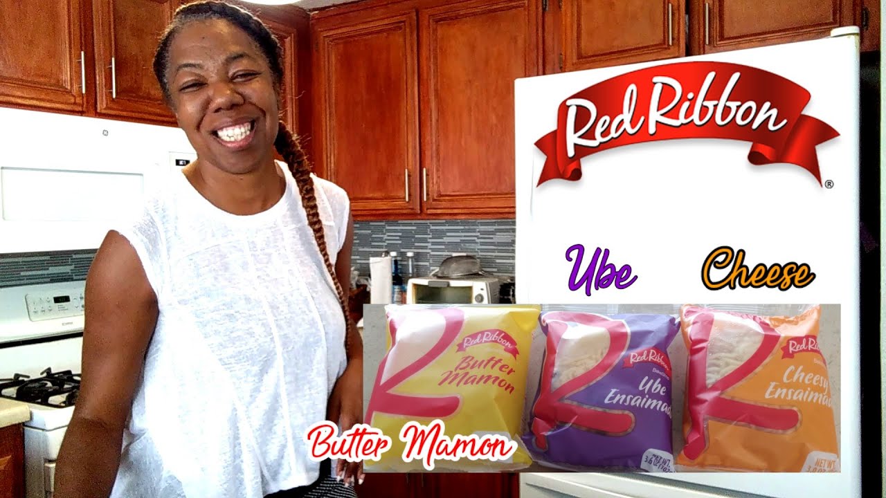 My First time trying BUTTER MAMON, Ube & Cheese Ensaymaida Review | Red ...