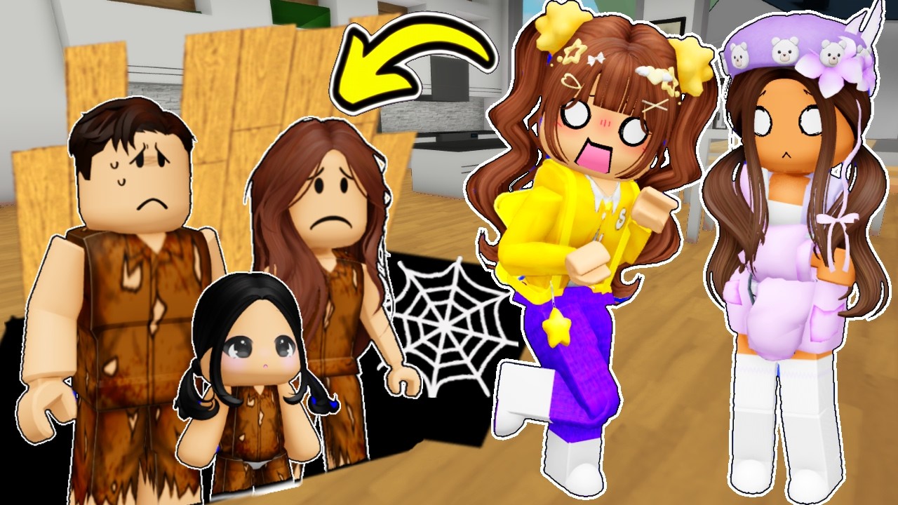 POOR FAMILY is Living UNDER My HOUSE... (Brookhaven RP) - YouTube