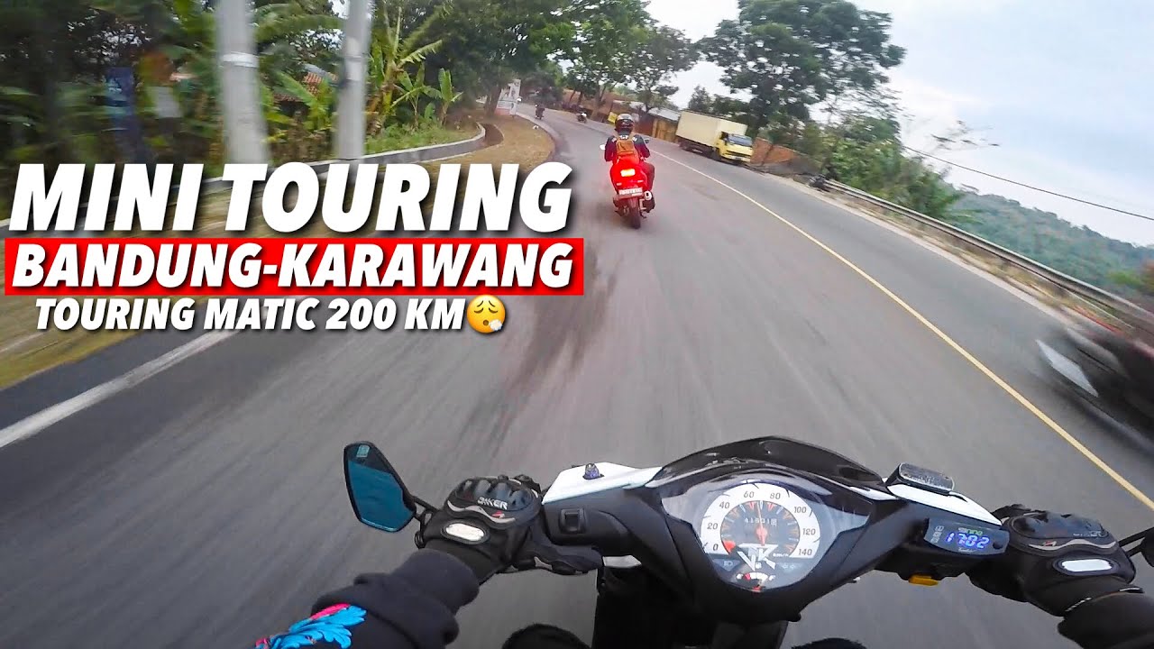 MINI TOURING PAKAI BEAT KARBU🔥- TOURING BANDUNG - KARAWANG 200 KM😮‍💨 ...