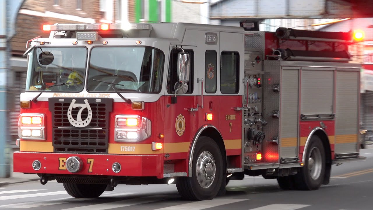 PFD Engine 7 Responding - YouTube