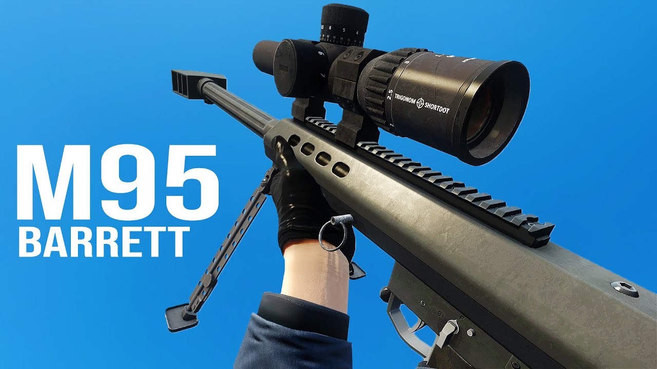 M95 Barrett in 15 Different Games - YouTube