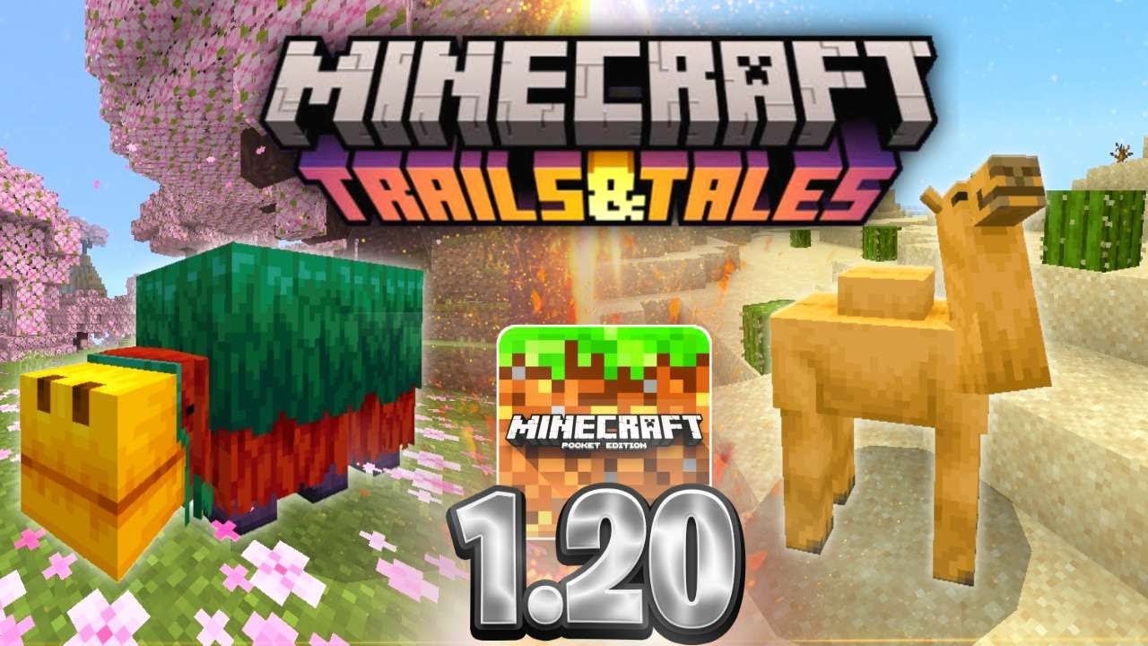 Minecraft 1.20 REVIEW COMPLETA - Trails and Tales [MCPE 1.20 oficial ...