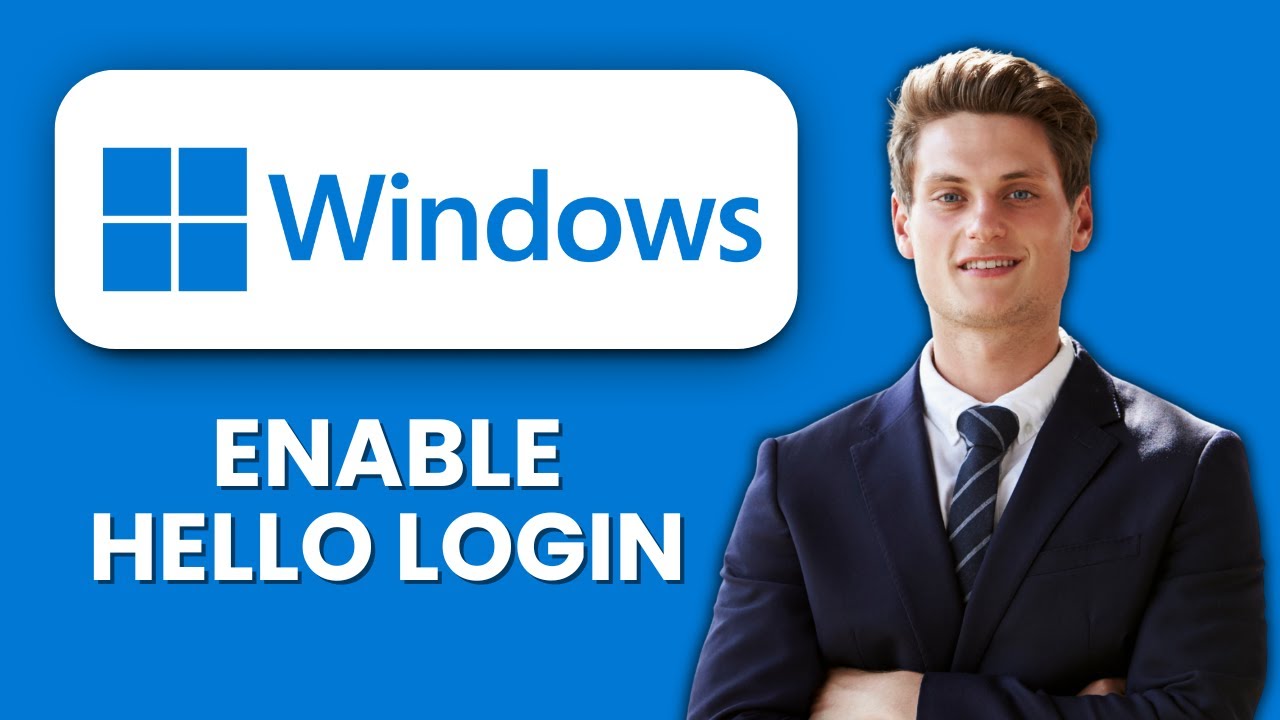 NEW! How to Enable Windows Hello Login (2025) 🔐 | Secure & Fast Access ...