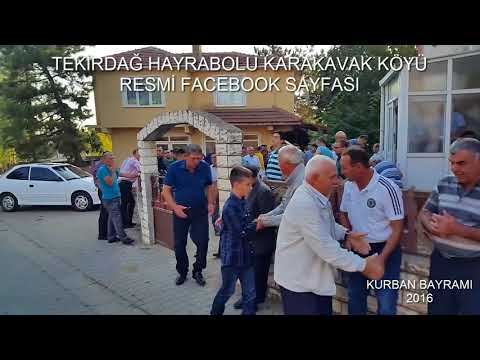 Tekirdağ Hayrabolu Karakavak Köyü - 2016 Kurban Bayramı Bayramlaşma