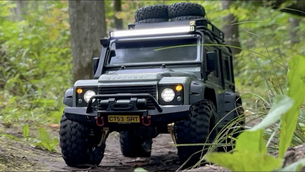 TRAXXAS TRX4 DEFENDER CRAWL - mulmur #traxxas #trx4 #defender # ...