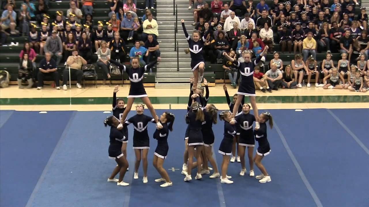 Tri-County Cheerleading 2012 Oswego White Varsity - YouTube