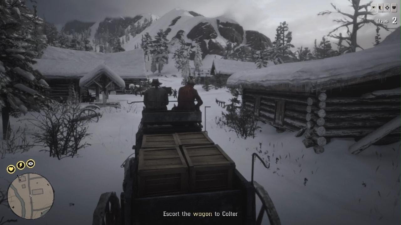 Red Dead Redemption 2 Outrider Chez Porter - YouTube