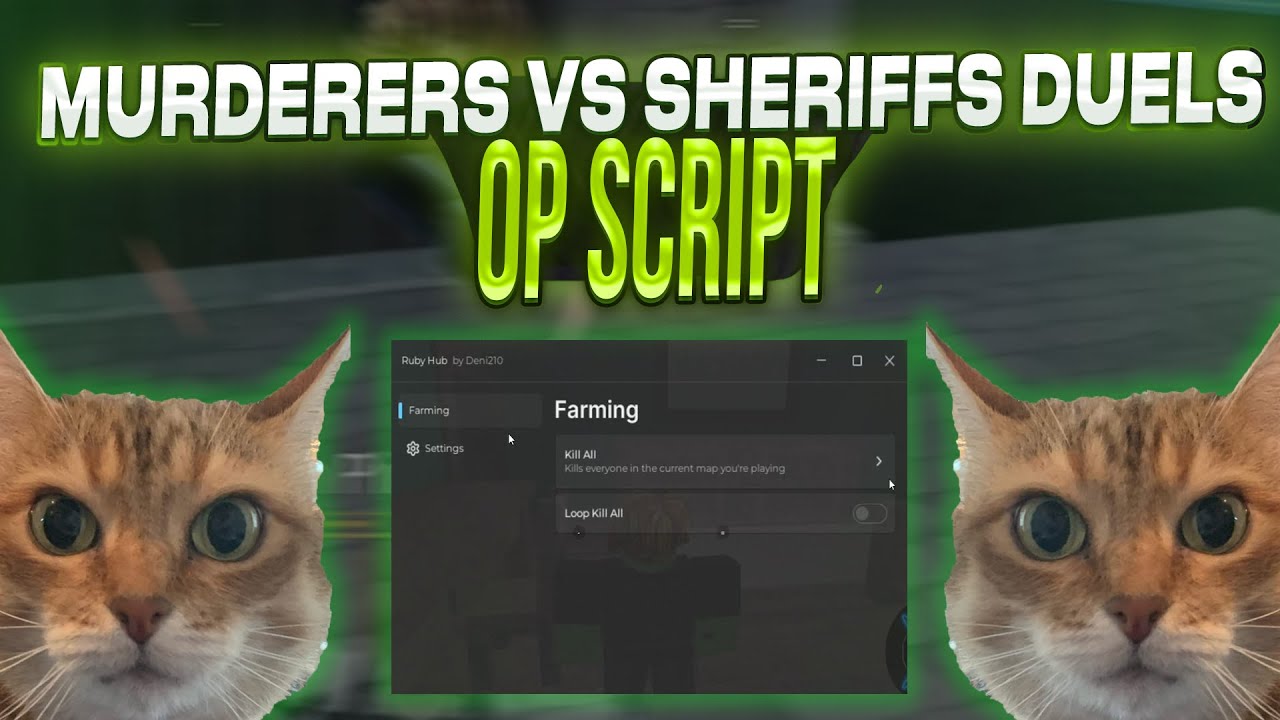 Murderers Vs Sheriffs Duels Mobile Script Kill All Loop Kill Youtube