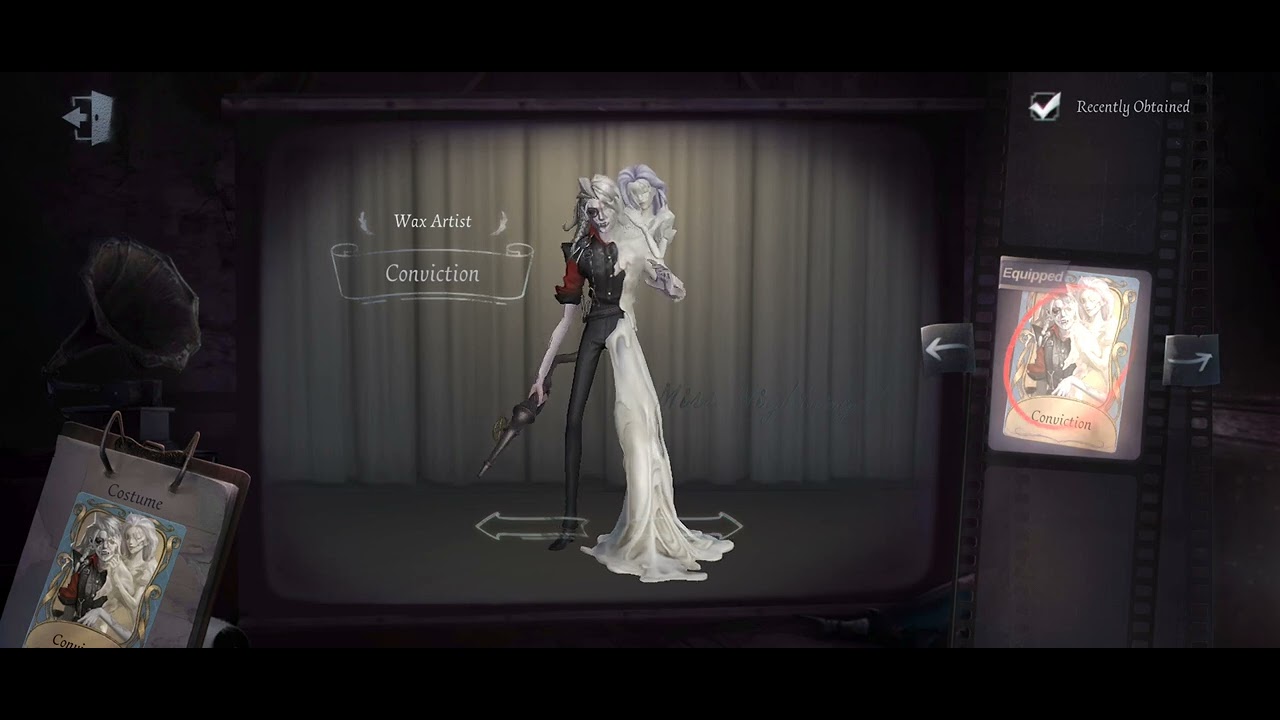 [ Costume (B) ] Wax Artist - Conviction | Identity V - YouTube