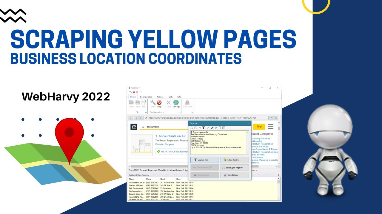 Scraping map coordinates from YellowPages.com listings | Latitude ...