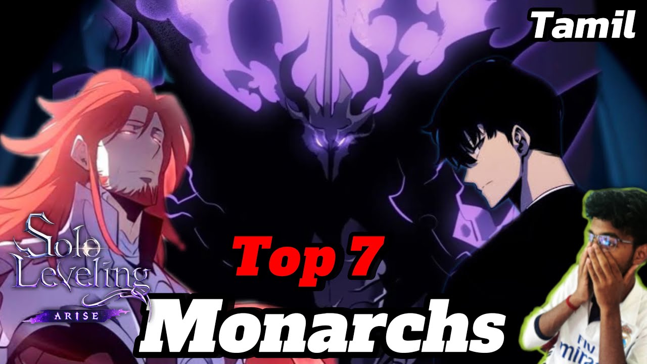 Top 7 Monarch In Solo Leveling In Tamil | Solo Leveling series Tamil ...