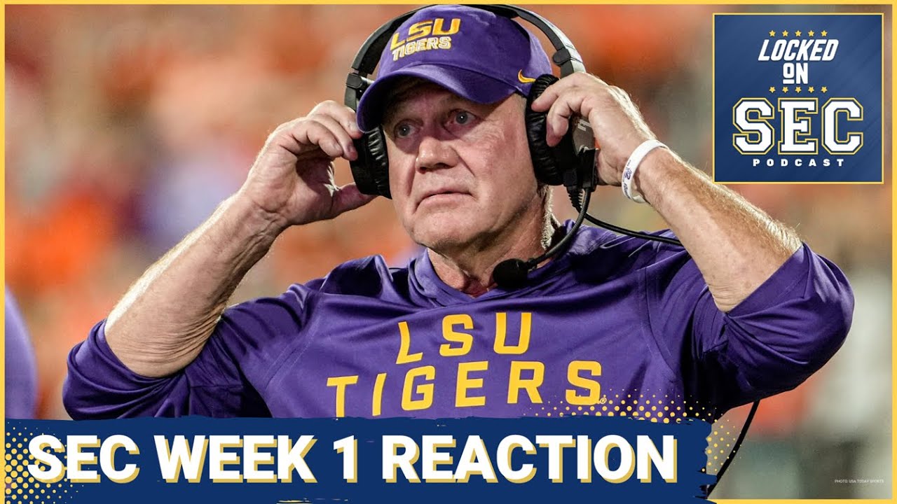 REACTION ROUNDTABLE: SEC Week 1 OVERREACTION & TAKEAWAYS - YouTube