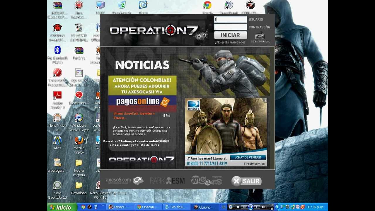 como descargar operation7 en español - YouTube
