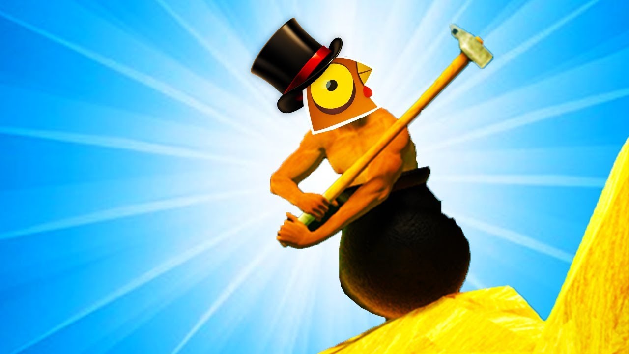 GETTING OVER IT Funny Moments Gameplay - YouTube