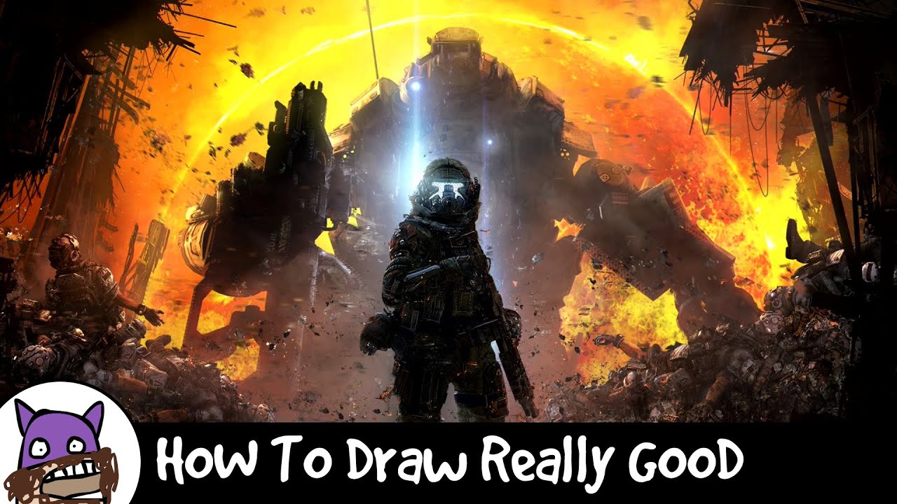 How To Draw Really Good - Titanfall - YouTube