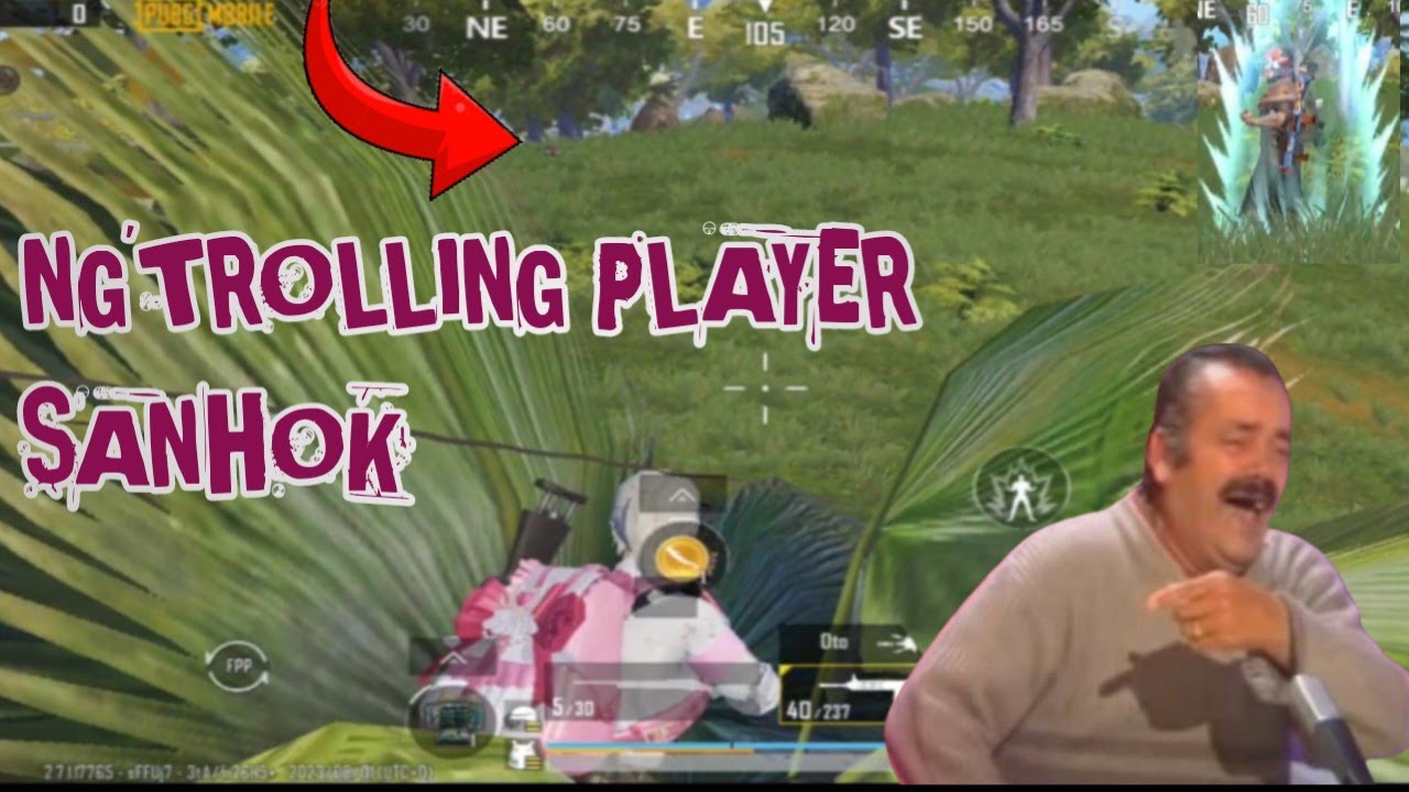 PUBG MOBILE || NG'TROLLING PALYER MAP SANHOK || 2.0 dragonball mode 😂🔥‼ ...
