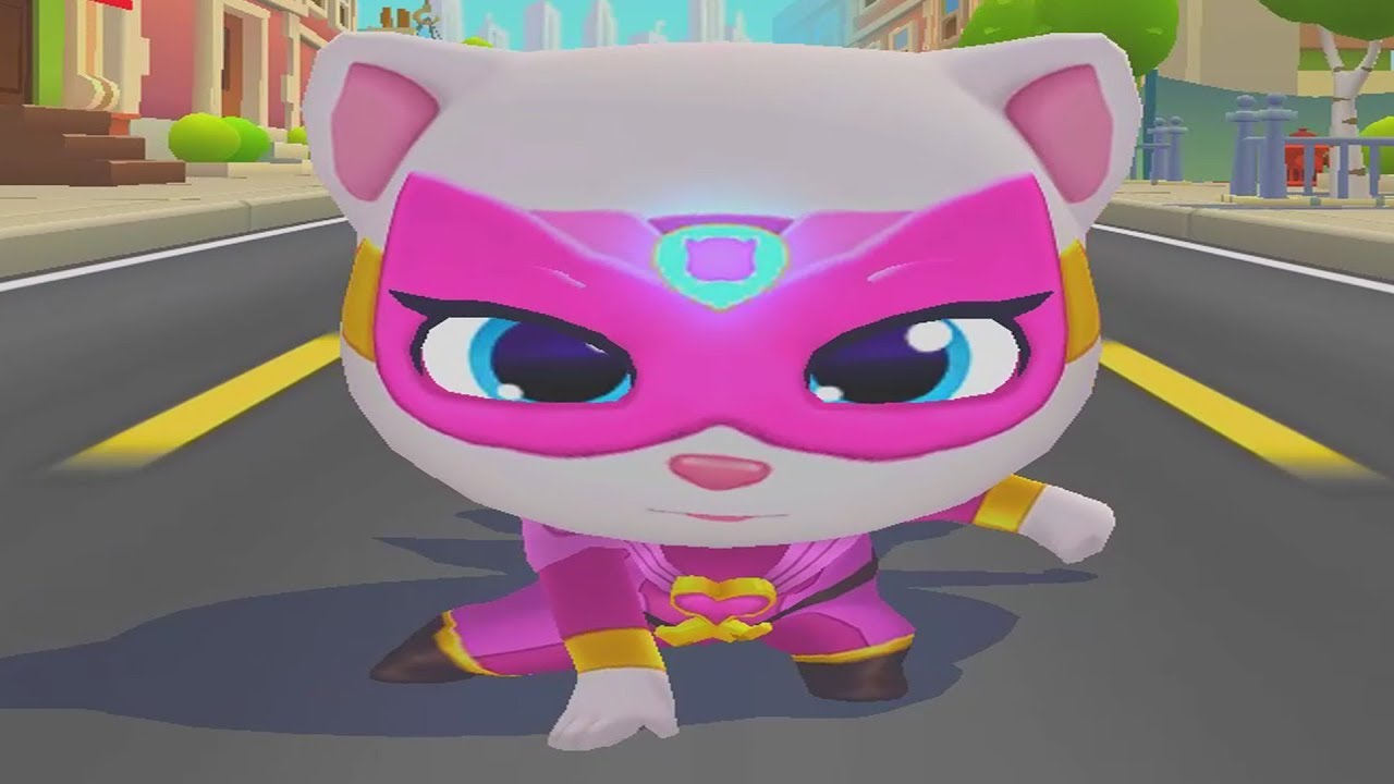 angela transforms into super angela, rescues ben and saves de city ...