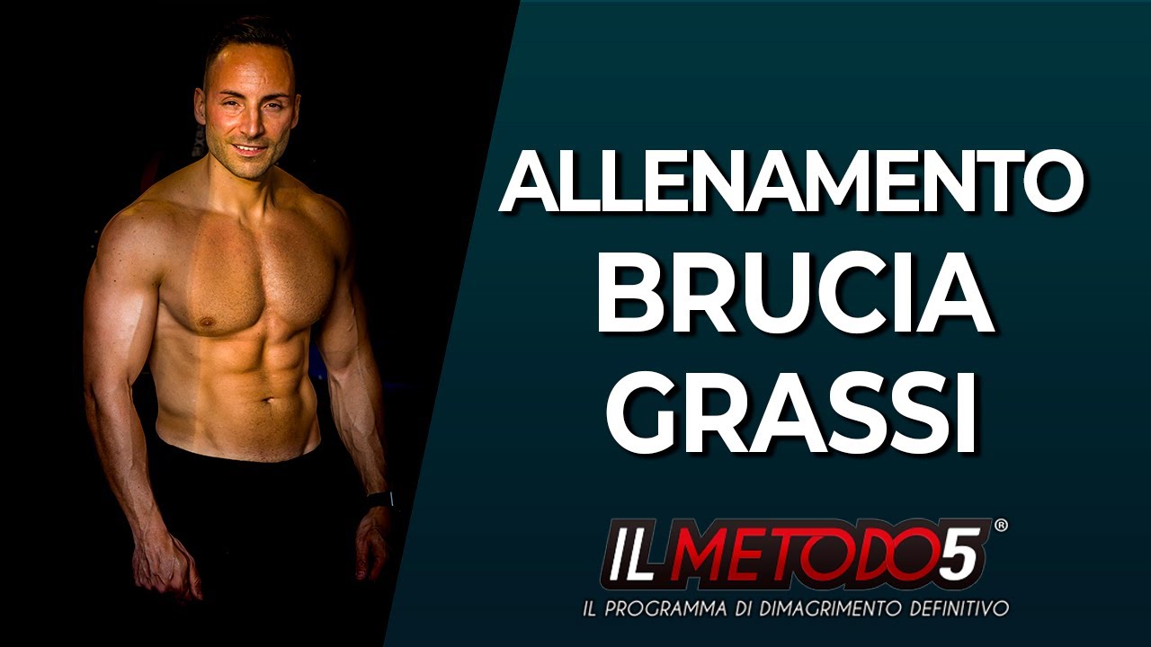 Allenamento brucia grassi #1 - YouTube