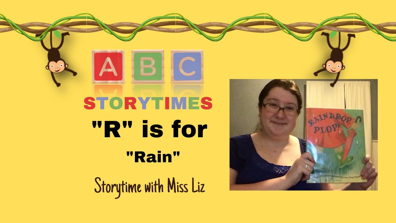 R is for Rain Storytime - YouTube