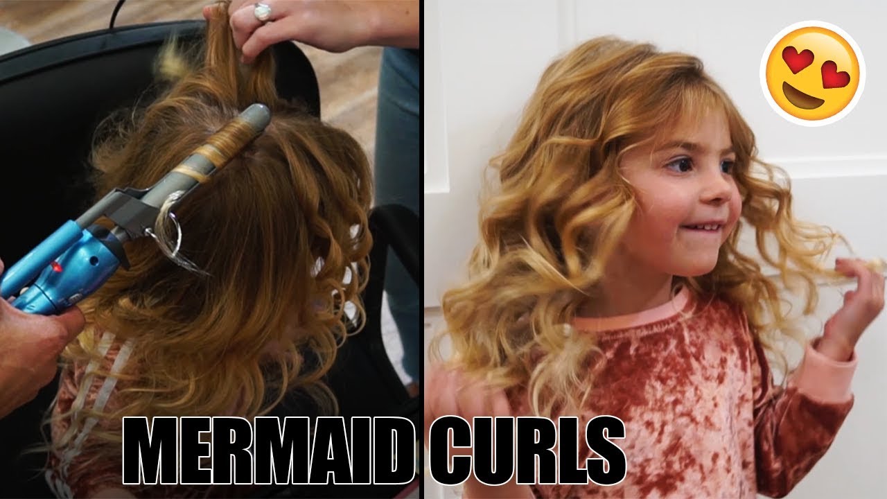 How To Create Beachy MERMAID Curls! | Hair By Chrissy - YouTube