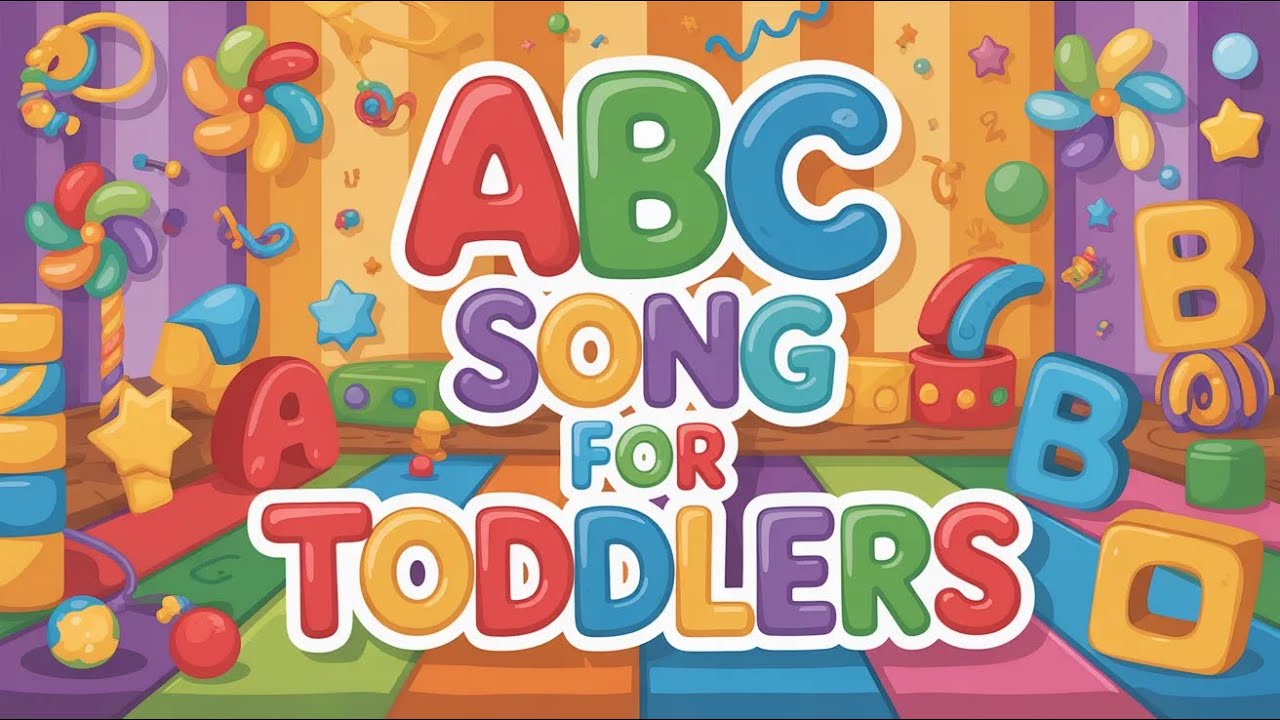 ABC Song for Toddlers 🎵 | Slow ABC Letter Song to Help Kids Follow ...