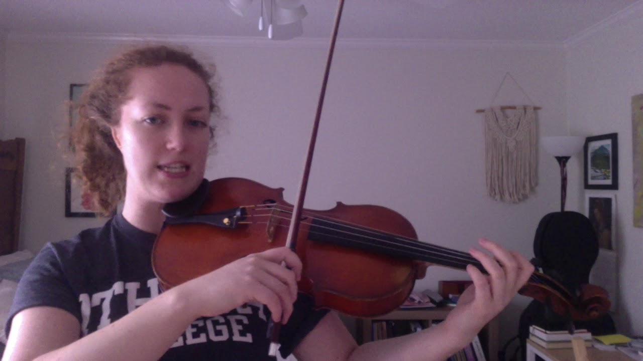 Tenuto and staccato violin/viola - YouTube