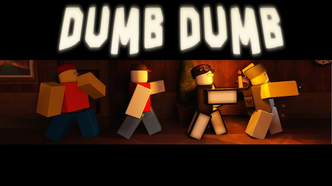Dumb Dumb | Roblox Doors Animation | Parody of Silhouette Animations ...