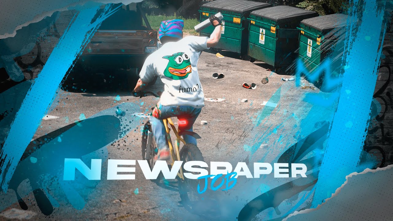 Quasar Newspaper Job for FiveM | Deliver Papers, Level Up & Dominate ...