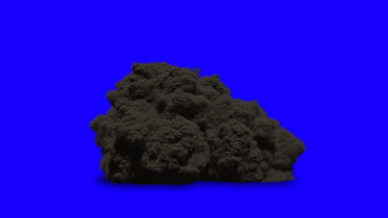 Smoke Explosion 3 || Blue screen fx || - YouTube