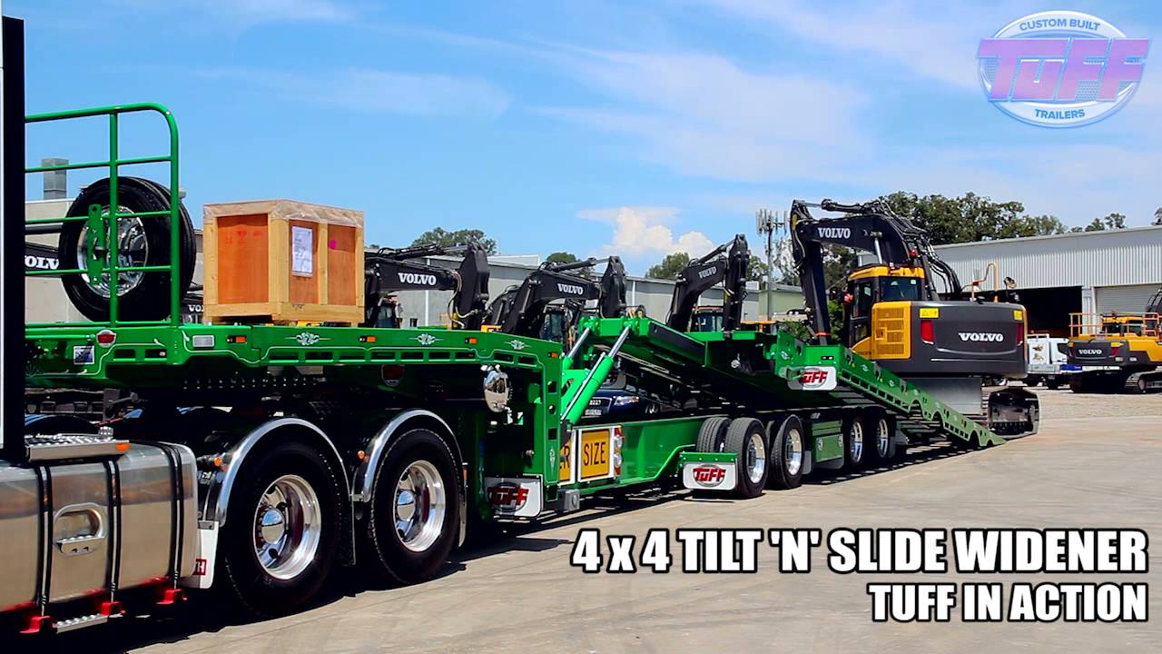 Tuff Quad Axle Tilt 'N' Slide Widener - YouTube