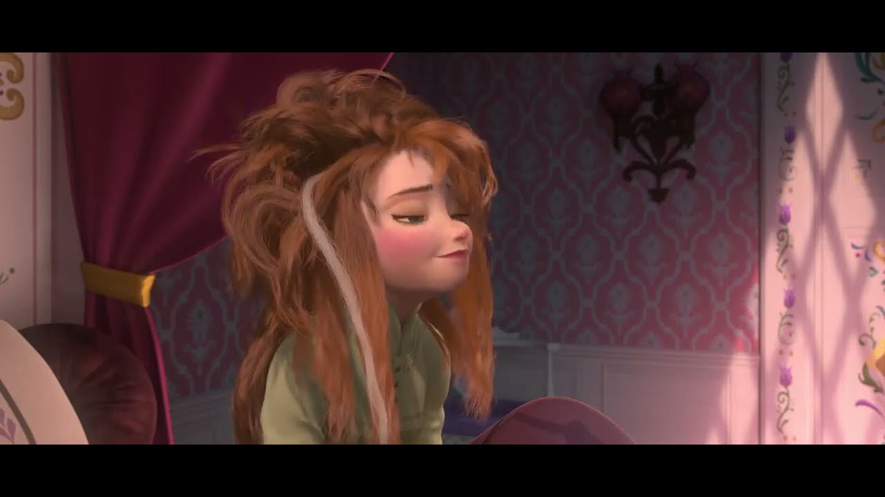 Frozen Anna Asleep