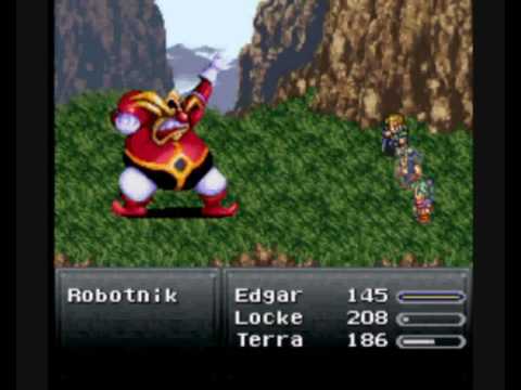 Final Fantasy VI Boss hacks: Robotnik - YouTube