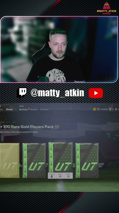 EA FC 24 - 83 X 10 PACKS - YouTube