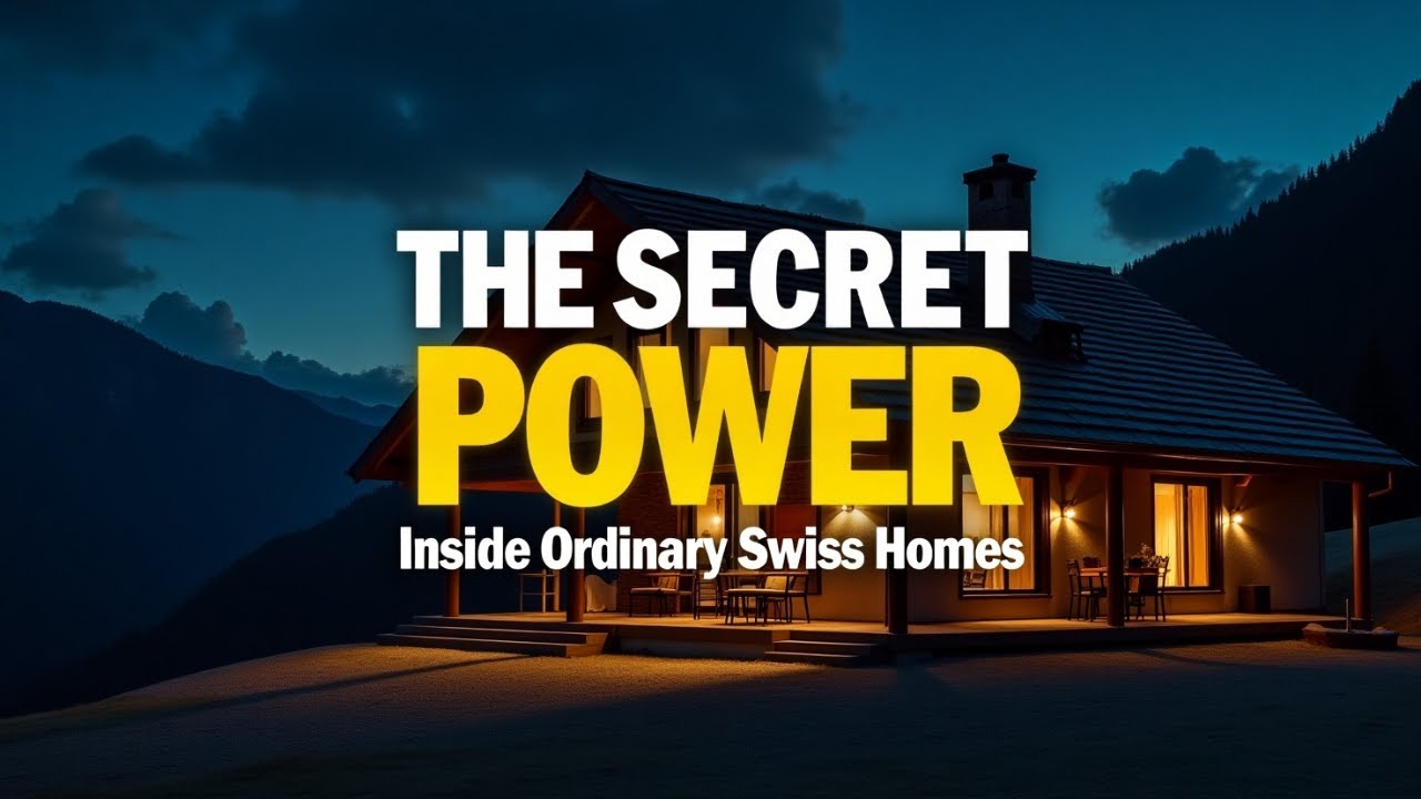 The Secret Power Source Hidden Inside Ordinary Swiss Homes ⚡ ...