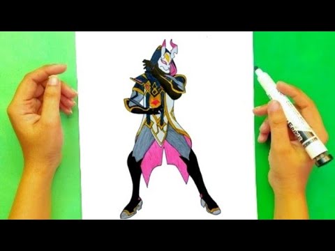 How to draw RENEGADE STRAY Fortnite Chapter 4 Season 2 Battle Pass Skin ...
