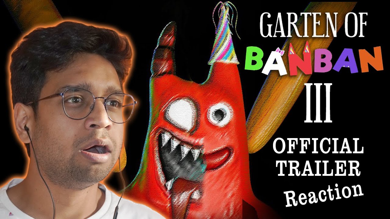 Real FACE of BANBAN is Terrifying 😈 GARTEN OF BANBAN 3 Horror Game ...