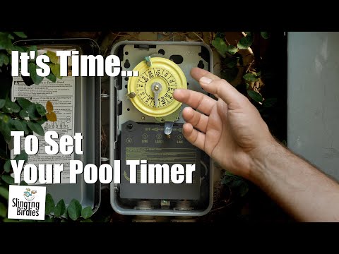 How To Set a Pool timer - YouTube
