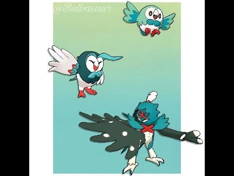 Pokemon Shiny Decidueye Evolution - YouTube