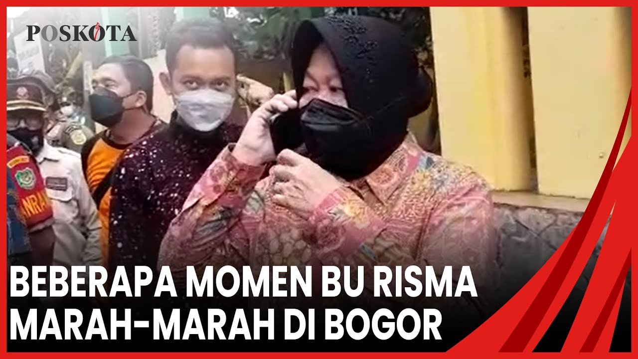 Beberapa Pejabat Daerah Kena Semprot Bu Risma Marah-Marah di Bogor ...