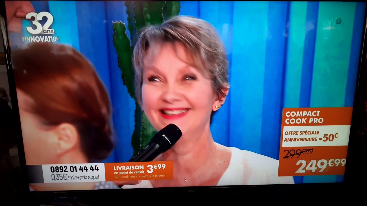 Mon nouveau passage sur M6 W9 Boutique pour le Compact Cook Pro - YouTube