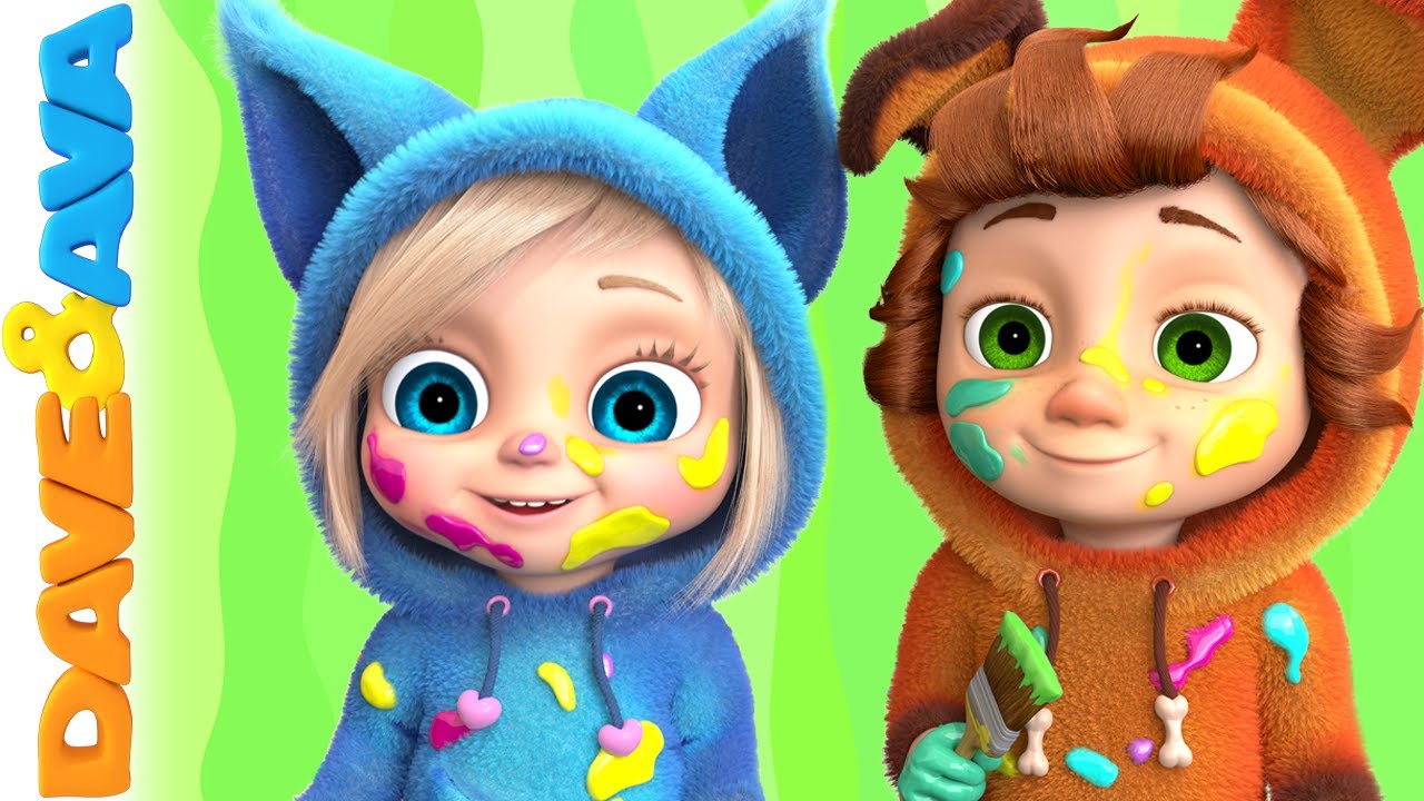 😀 Nursery Rhymes and Baby Songs | Dave and Ava | Five Little Firemen ...