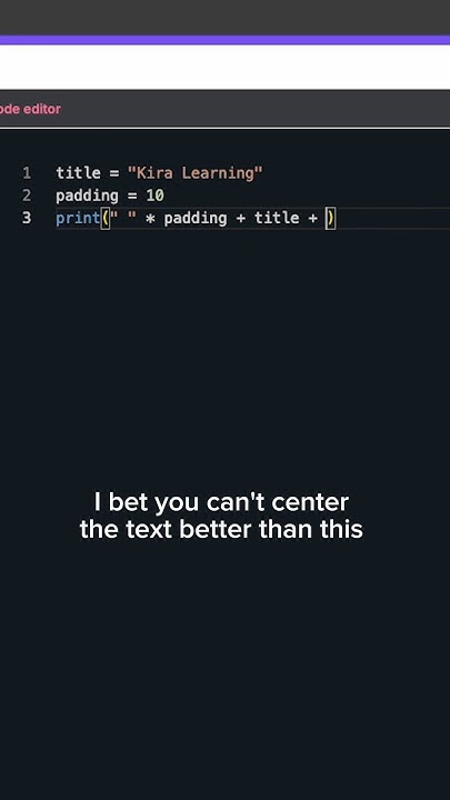 Can you center the text better than this? #computerscience #coding #softwarengineer #programming ...